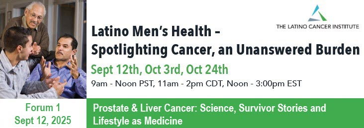 Latino Men's Health - Spotlighting Cancer, An Unanswered Burden - TLCI ...
